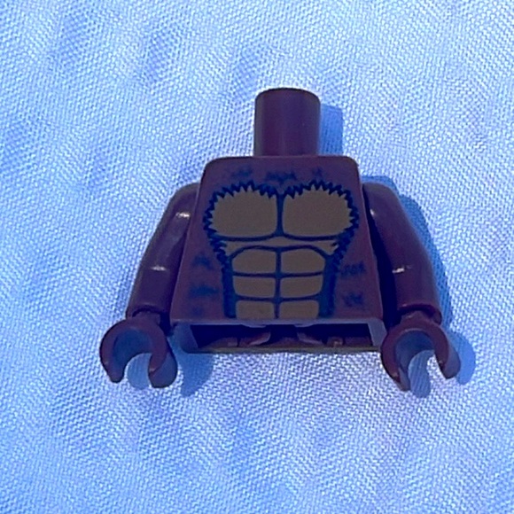 Lego | Toys | Lego Reddish Brown Minifigure Torso Fur Tan Stomach ...
